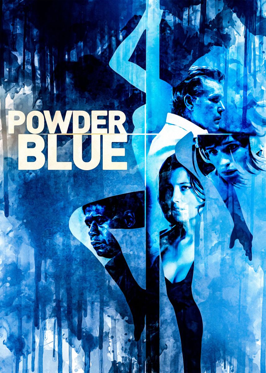 'Powder Blue' Poster, picture, metal print, paint by Jeffery Anabelle ...