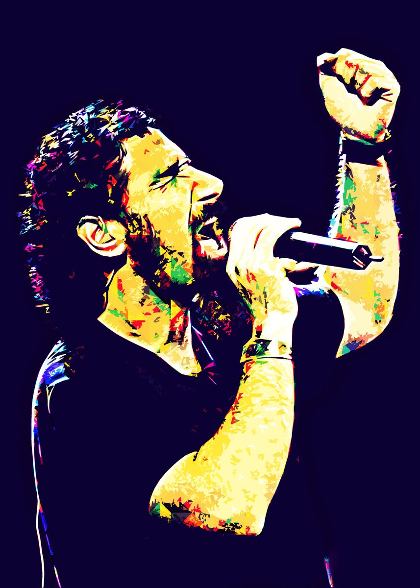 'Serj Tankian' Poster by TI KI | Displate