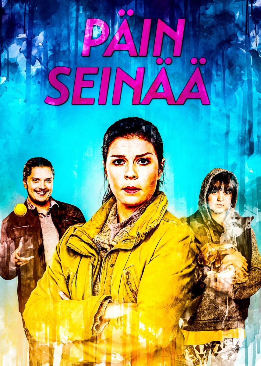 'Pin Sein' Poster, picture, metal print, paint by Kaye Luca | Displate