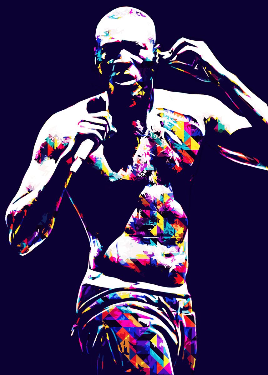 'Stormzy' Poster, picture, metal print, paint by TI KI | Displate