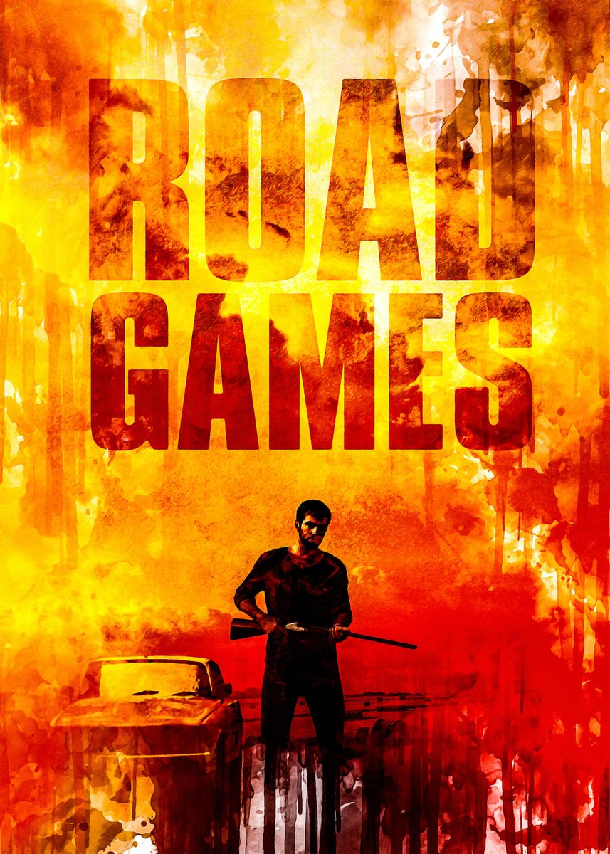 'Road Games' Poster, picture, metal print, paint by Jeffery Anabelle ...