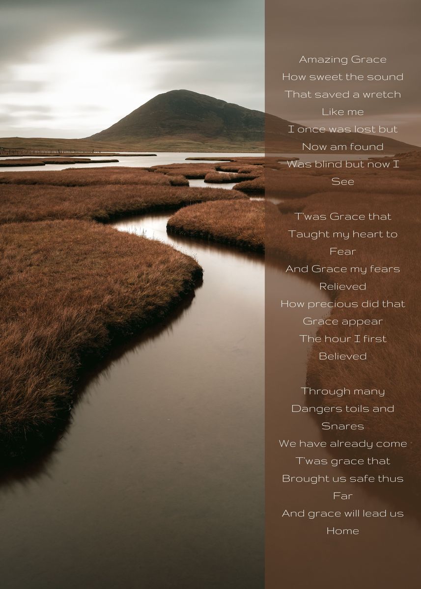 'Amazing Grace' Poster, picture, metal print, paint by Artistic Prints ...