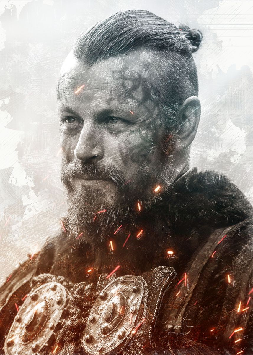 'Harald' Poster, picture, metal print, paint by Whitesenberg | Displate