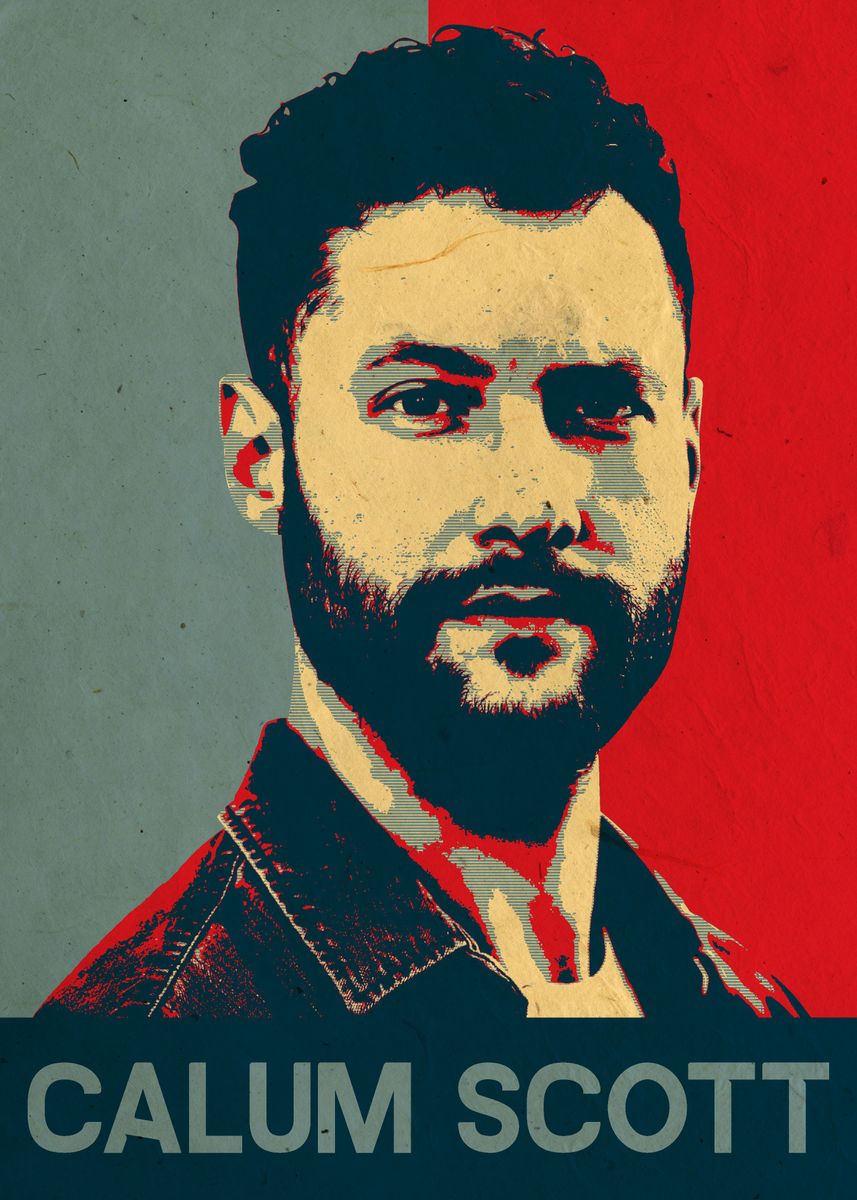 'Calum Scott' Poster, picture, metal print, paint by Zhidane Al dhaer ...