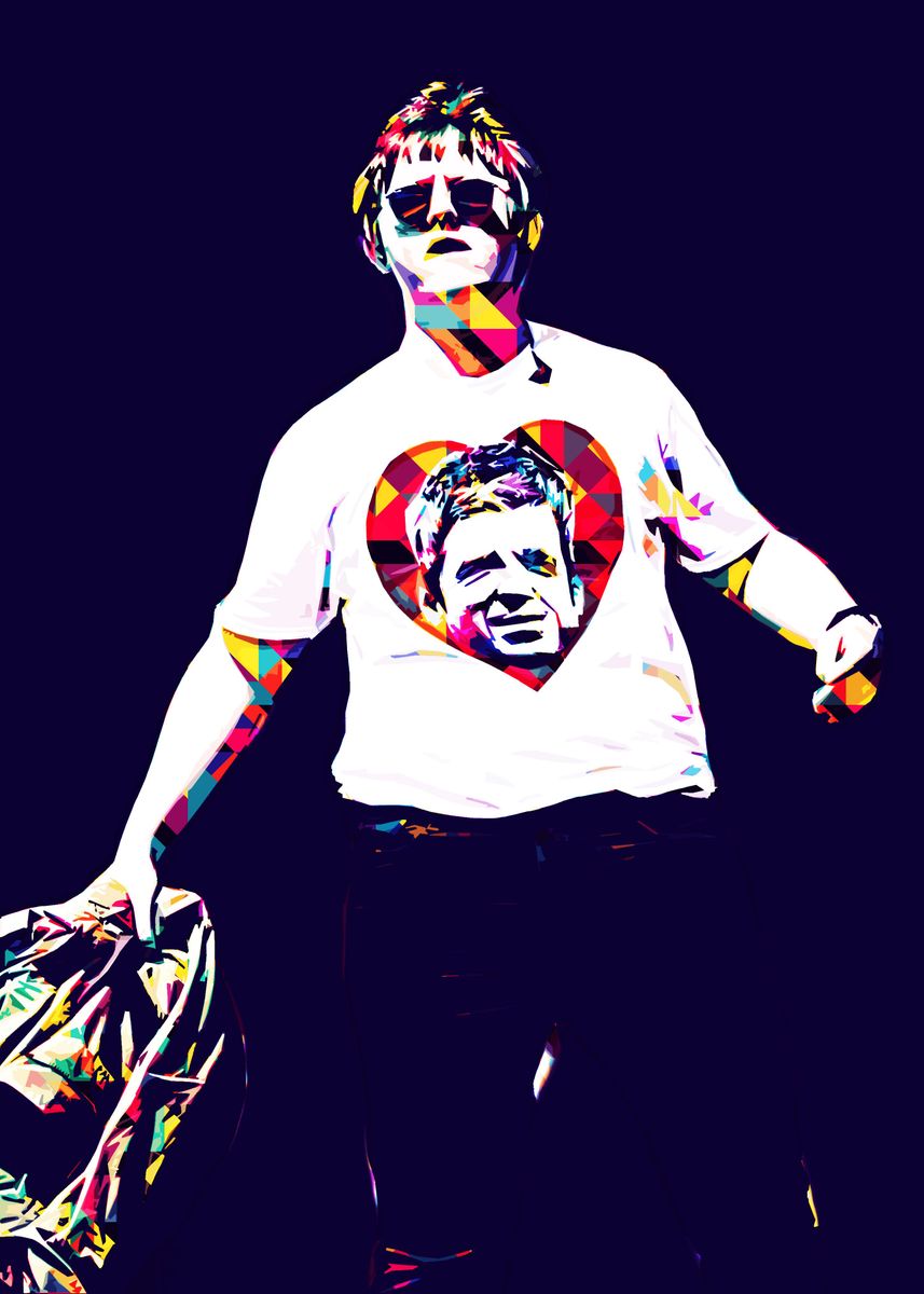 'Lewis Capaldi' Poster, picture, metal print, paint by ru ke | Displate