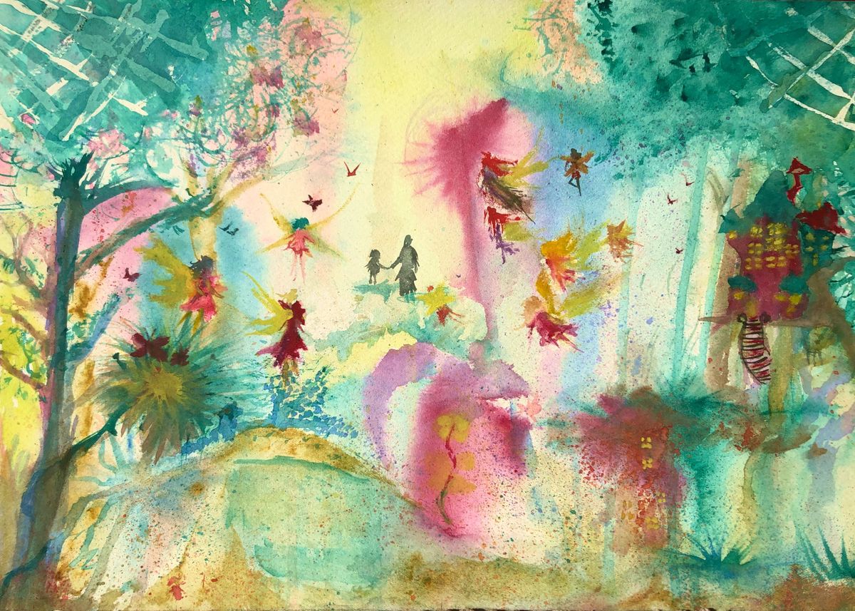 'Fairies land' Poster by Ewa W | Displate