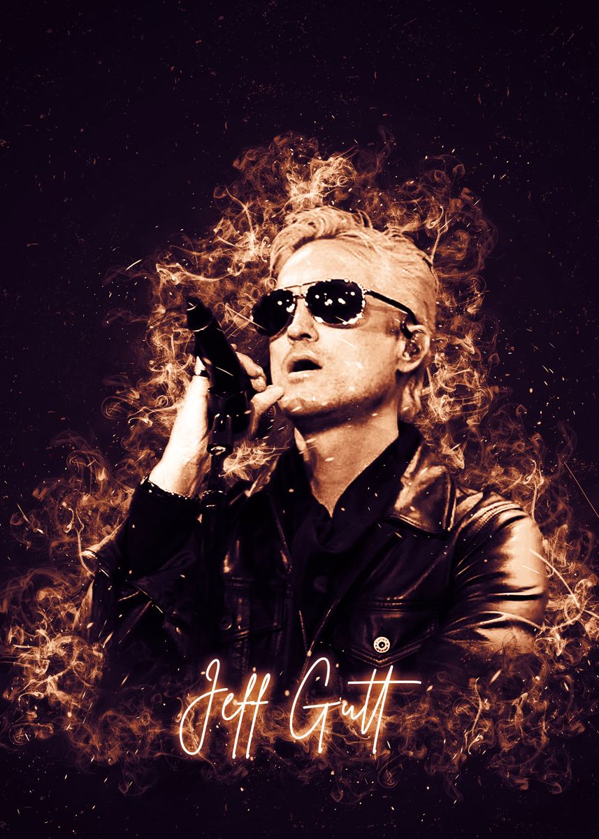 'jeff gutt' Poster, picture, metal print, paint by andims37 | Displate