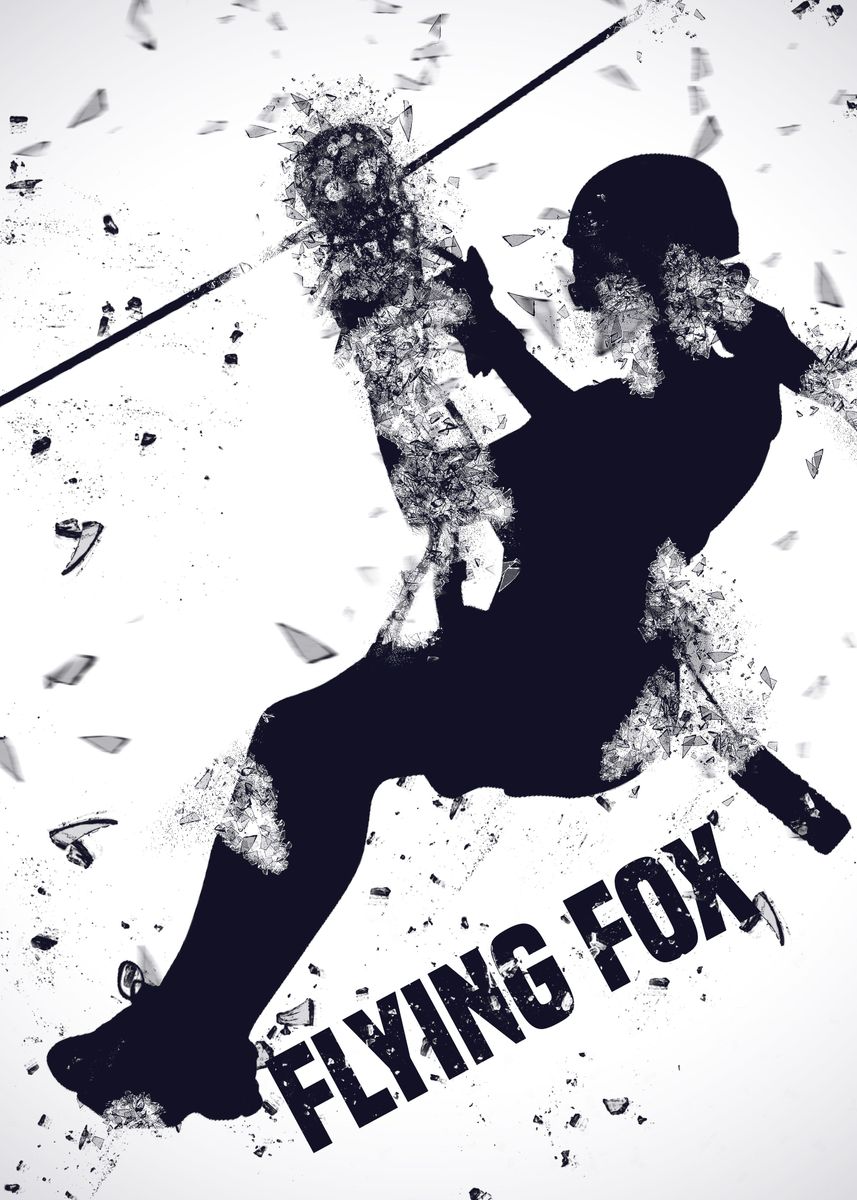 'flying fox' Poster, picture, metal print, paint by Muhammad Anas ...