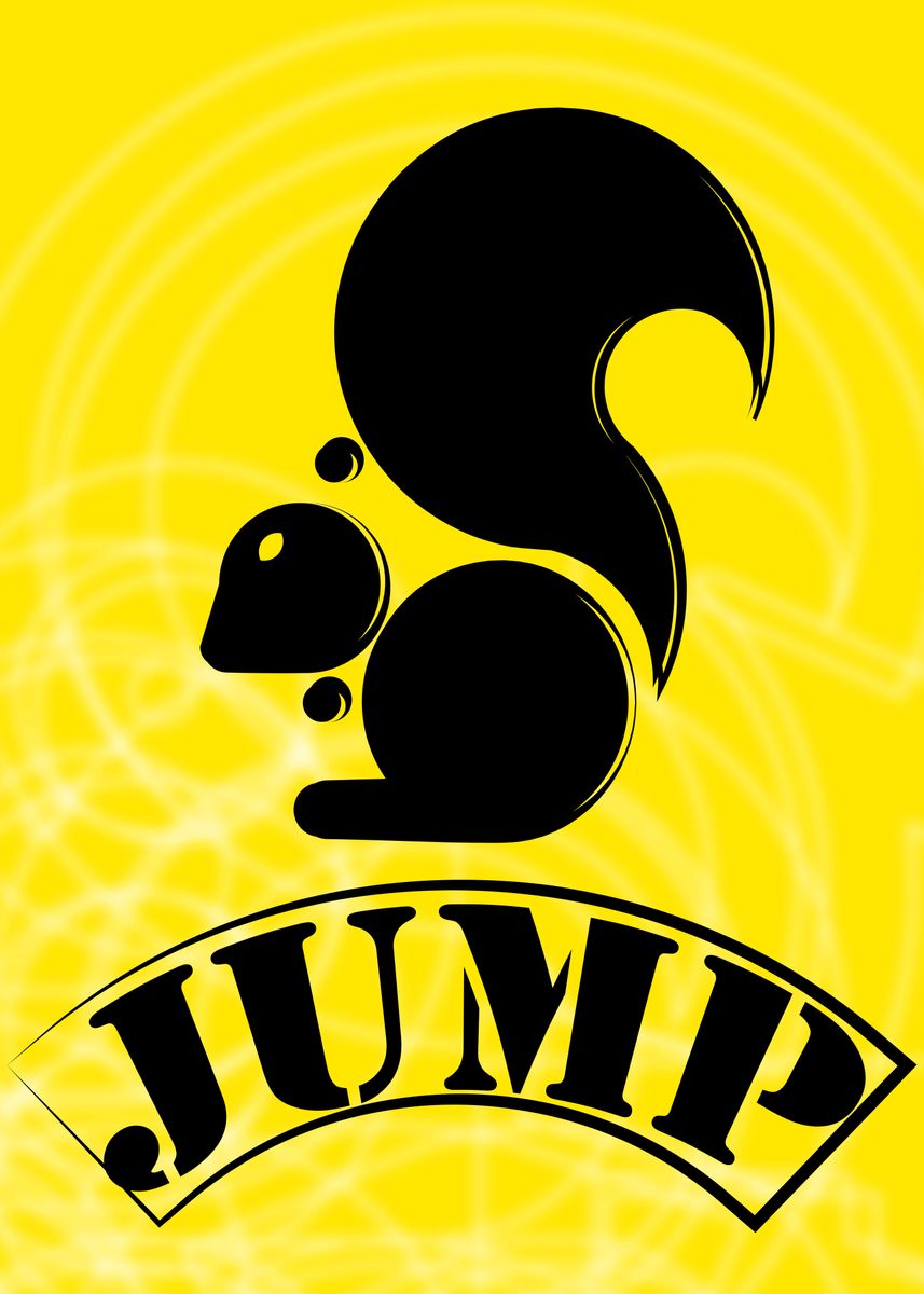 'Jump ' Poster, picture, metal print, paint by Opal 6 Zones | Displate