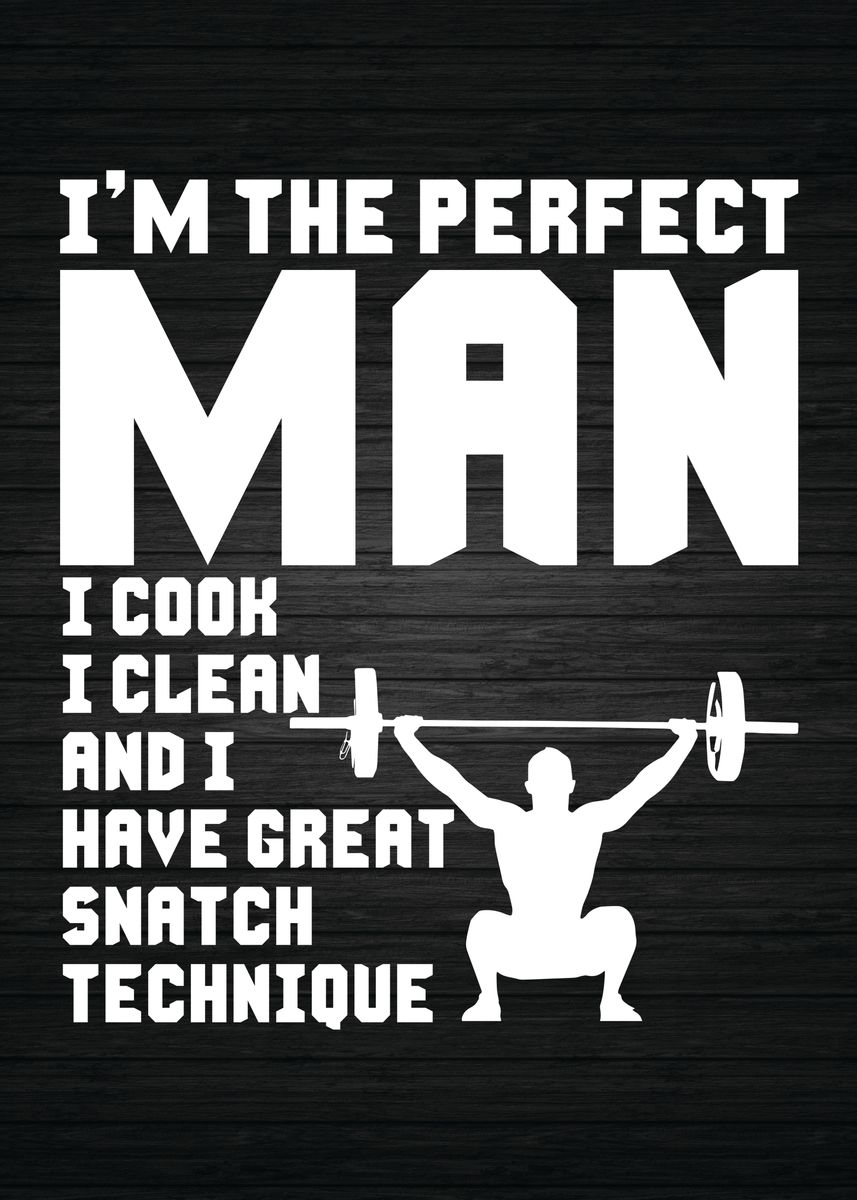 'Perfect Man' Poster, picture, metal print, paint by CHAN | Displate