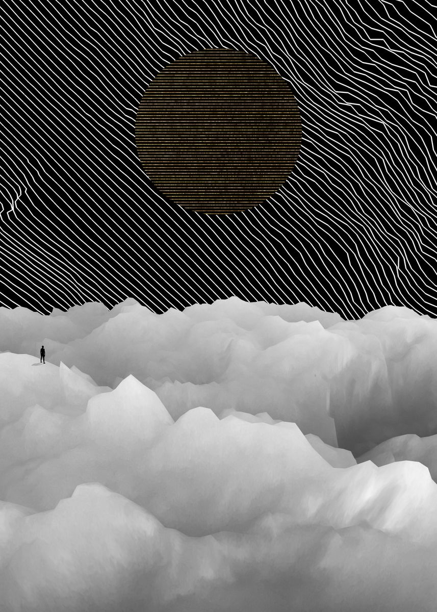 'Stand By' Poster, picture, metal print, paint by Nate Hill | Displate