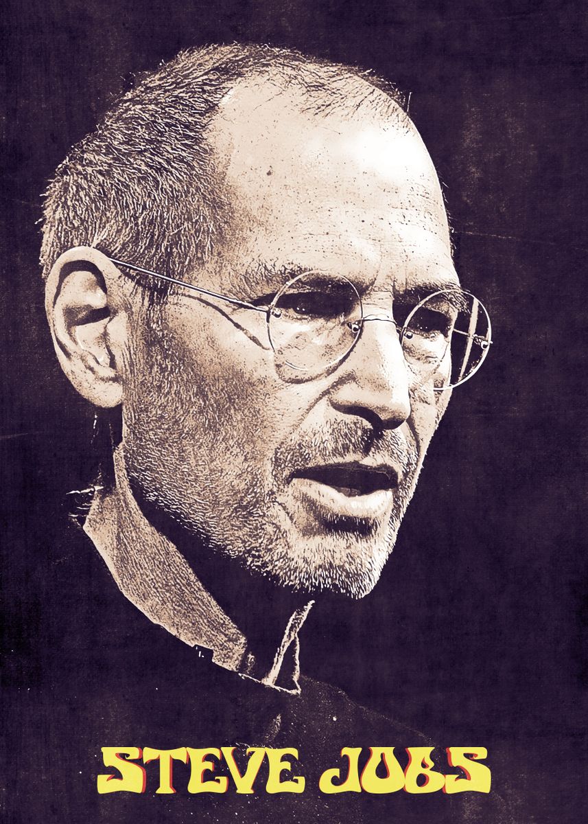 'Steve Jobs' Poster by Anxhela Sufa | Displate