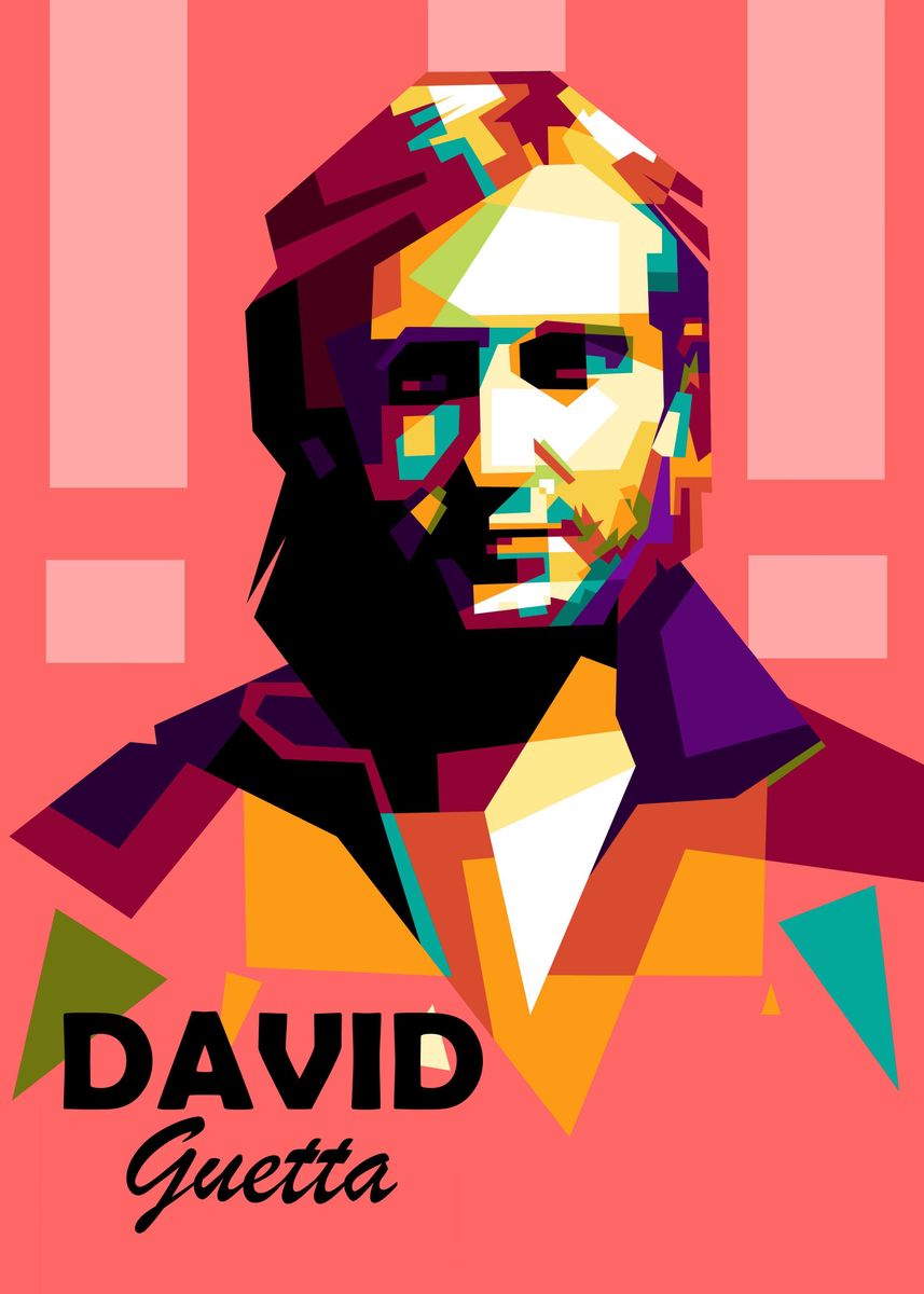 'David guetta ' Poster, picture, metal print, paint by AMIRUDIN 06 ...