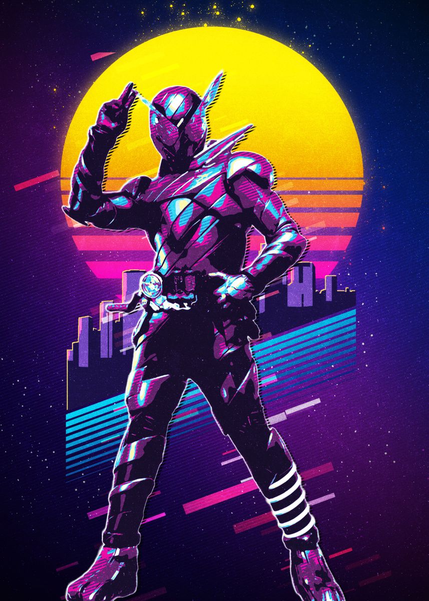 'kamen rider buid' Poster, picture, metal print, paint by arif purnomo ...