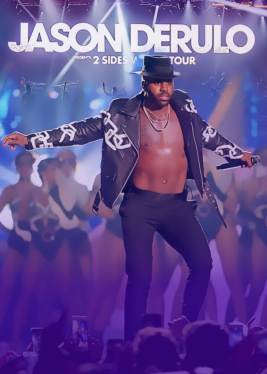 'Jason Derulo' Poster, picture, metal print, paint by neo bianca007 ...