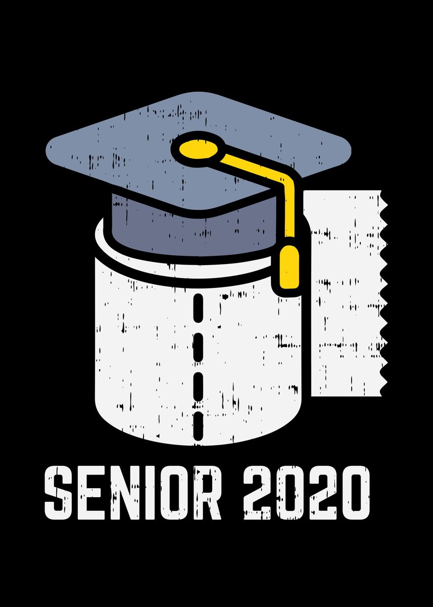 'Toilet Paper Graduation' Poster by BoredKoalas | Displate