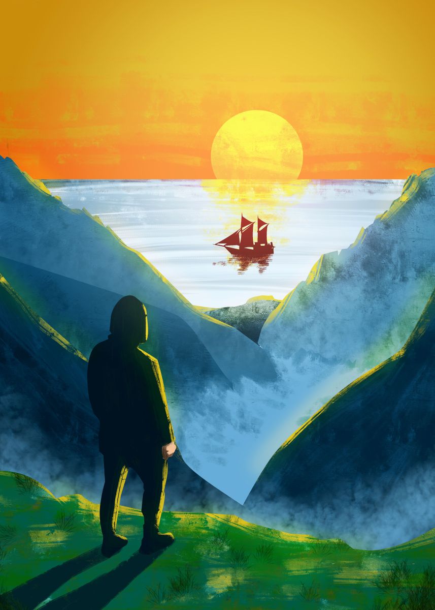 'i can see you' Poster, picture, metal print, paint by MAMMIRI ART ...