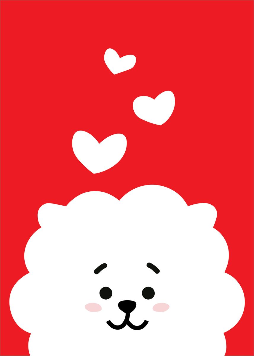'RJ BT21' Poster, picture, metal print, paint by Amanda Neves | Displate