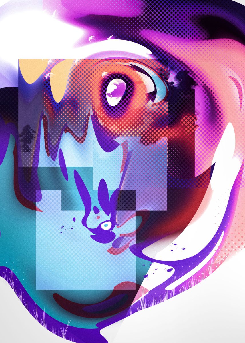 'Dark Star' Poster, picture, metal print, paint by Mellow | Displate