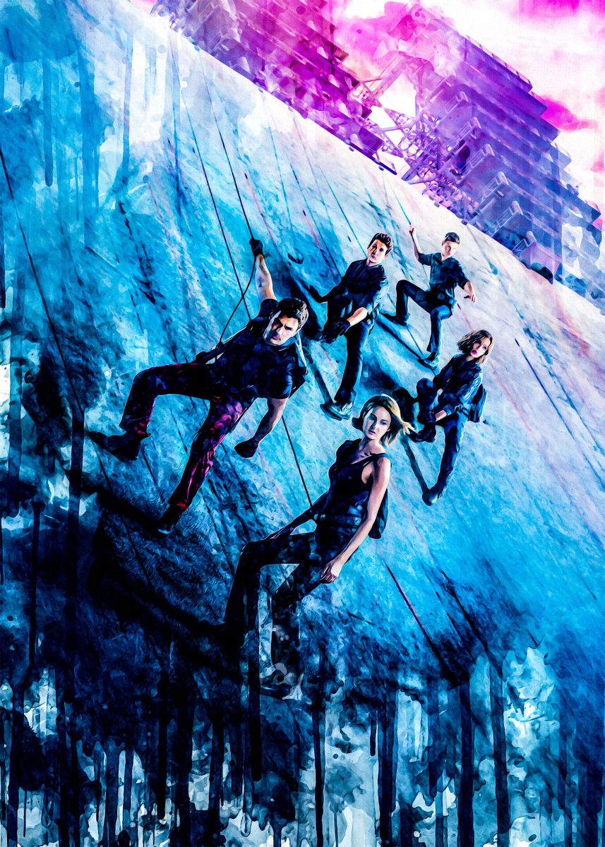 'The Divergent Series Alleg' Poster, picture, metal print, paint by ...