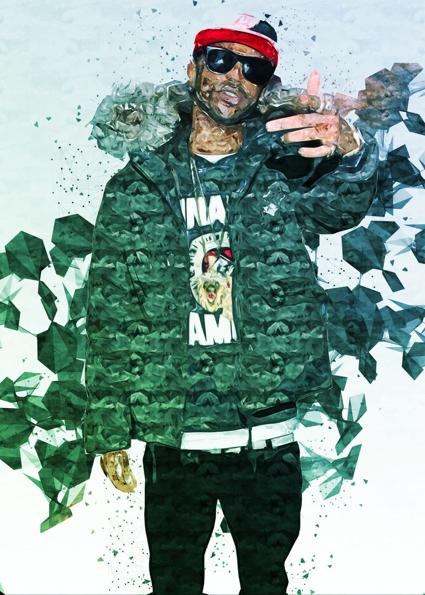 'Big Sean' Poster, picture, metal print, paint by Franklin Ruben | Displate