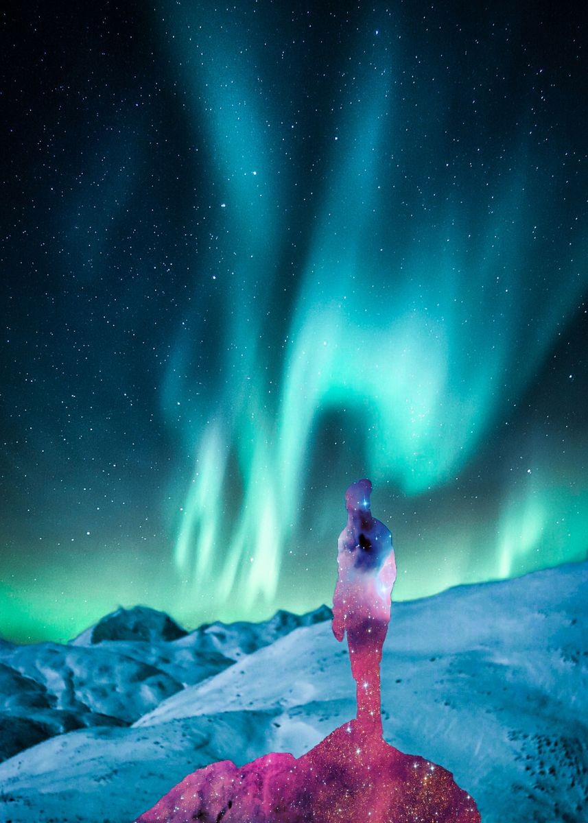 'Universe within' Poster, picture, metal print, paint by Milos Maric ...