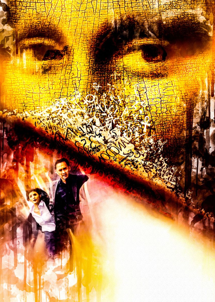 'The Da Vinci Code 3' Poster by Kaye Luca | Displate