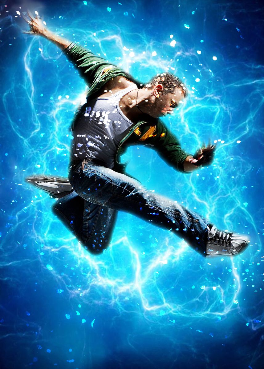 'Energy Light' Poster, picture, metal print, paint by jubair haider ...