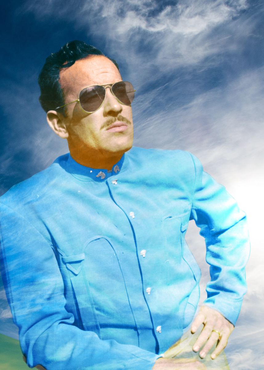 'Pedro Infante' Poster, picture, metal print, paint by Shirley Merit ...