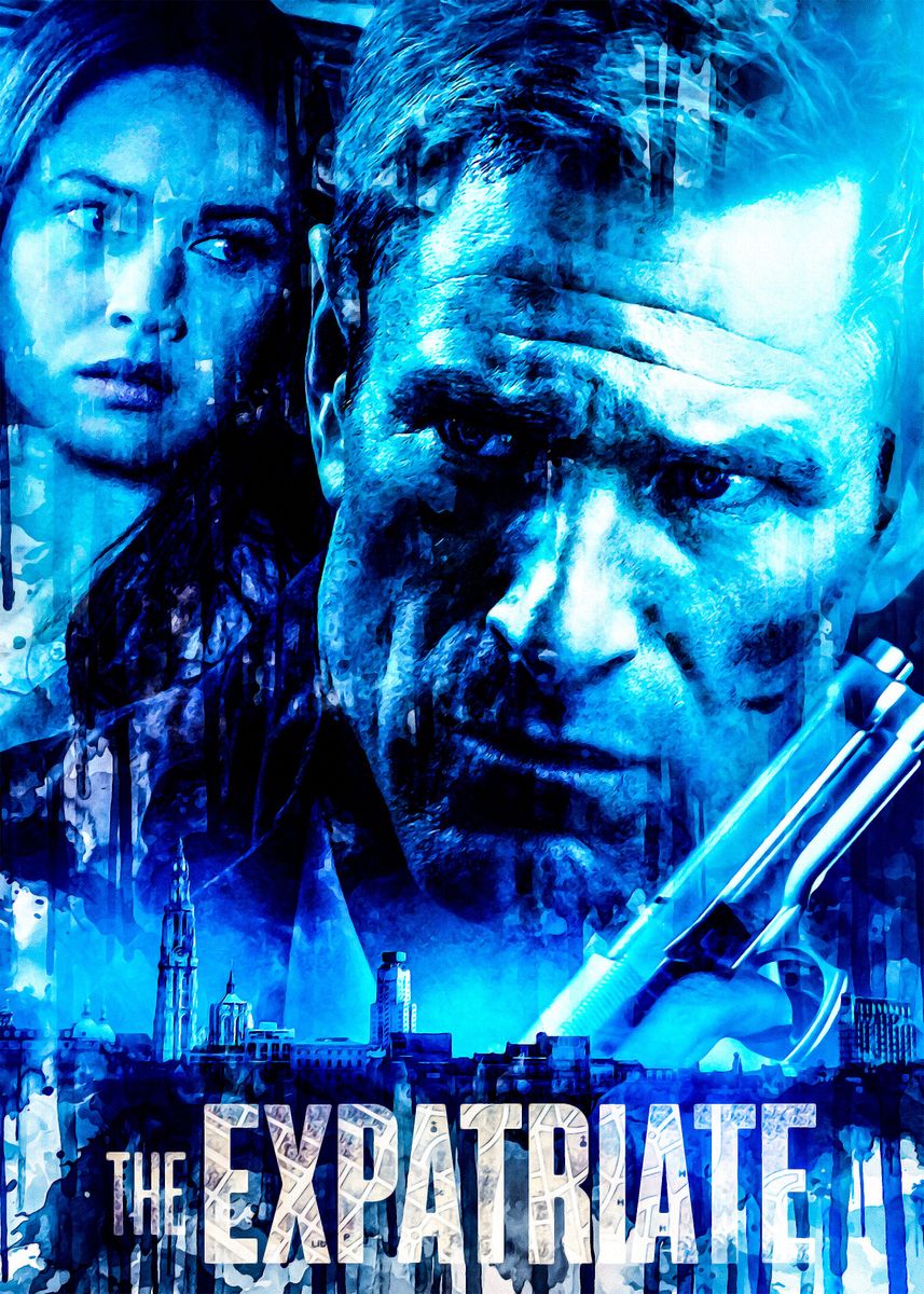 'The Expatriate' Poster, picture, metal print, paint by Kaye Luca ...