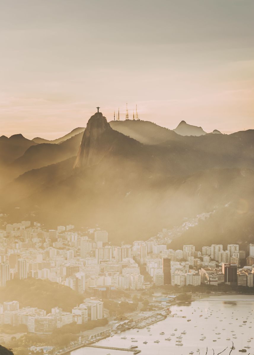'Landscape Rio de Janeiro' Poster by Mariano Diaz | Displate