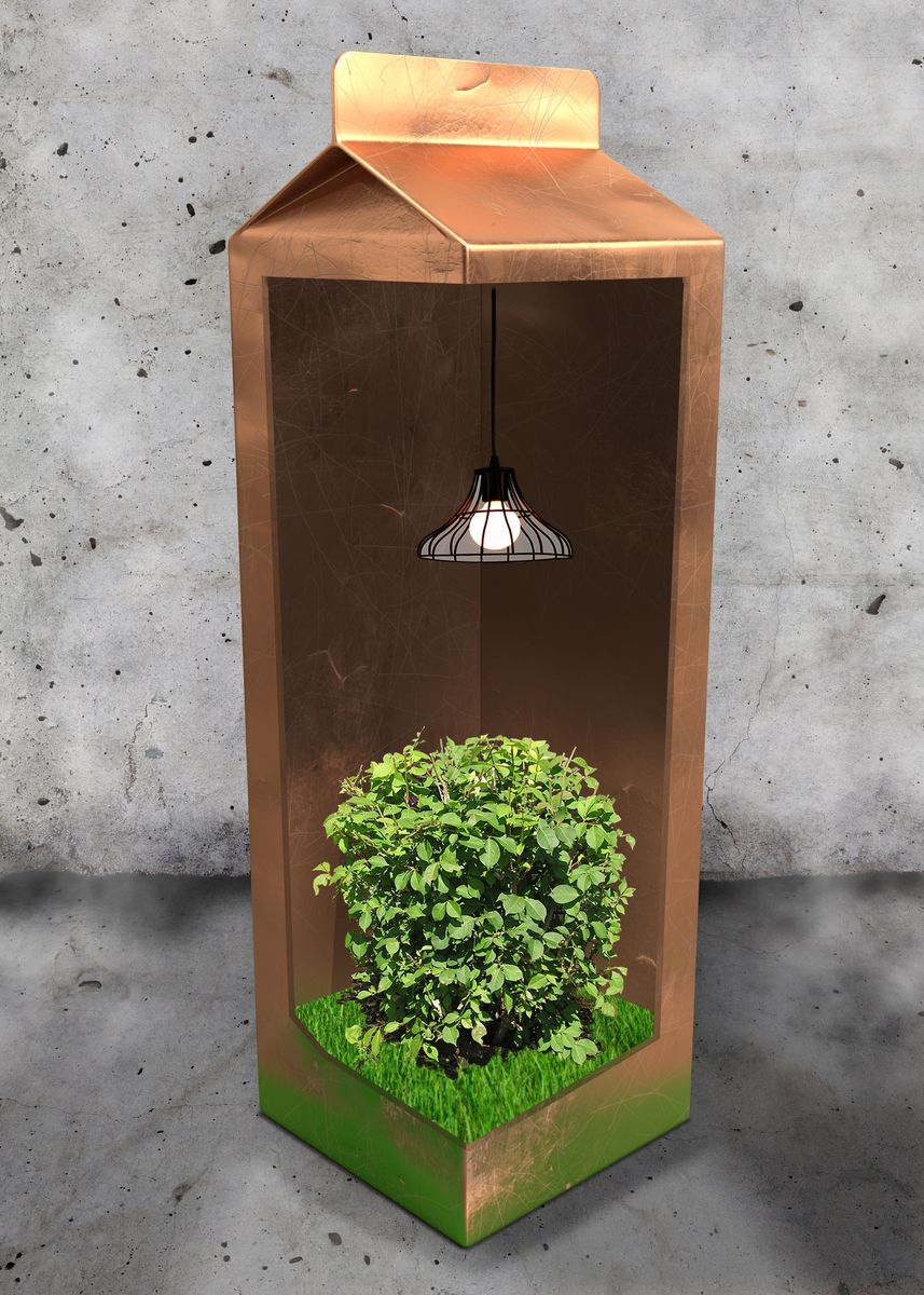 'Future Nature' Poster by ColorrainMedia | Displate