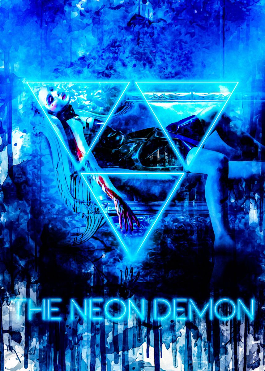 'The Neon Demon' Poster, picture, metal print, paint by Jeffery ...