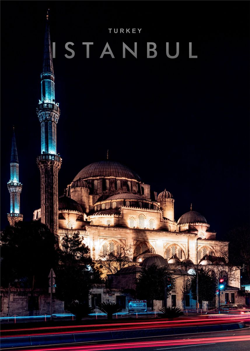 'Istanbul Turkey' Poster, picture, metal print, paint by Ez Photography ...