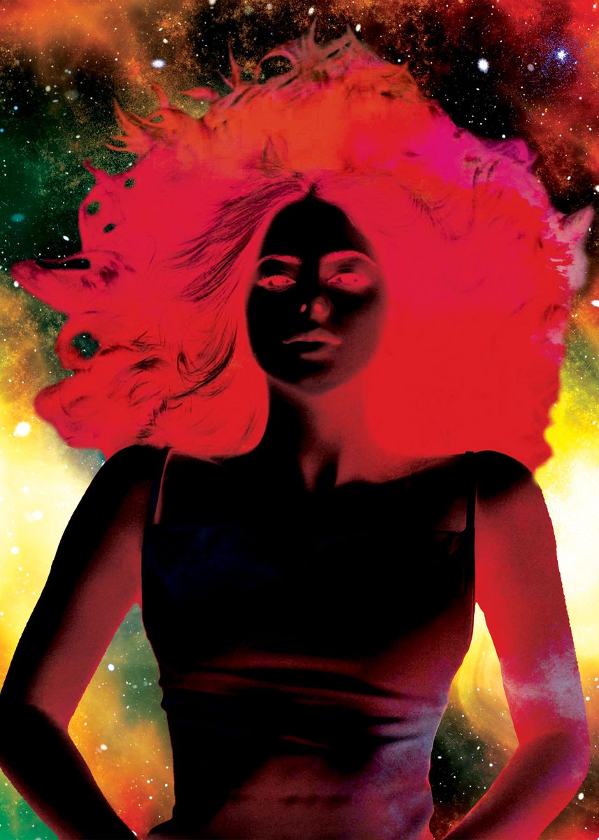 'Cosmic Goddess' Poster, picture, metal print, paint by JayDesigns ...