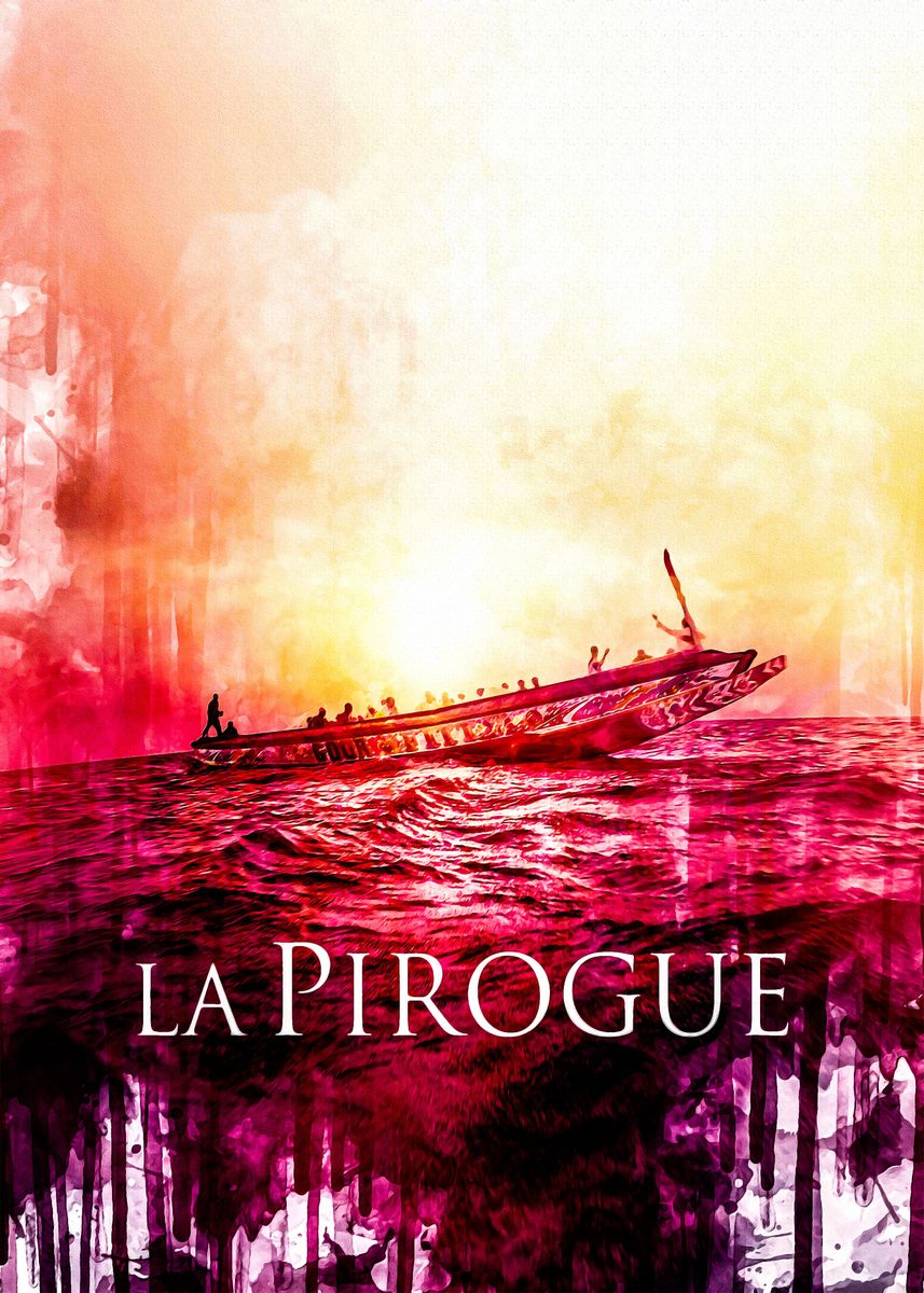 'The Pirogue' Poster, picture, metal print, paint by Jeffery Anabelle ...