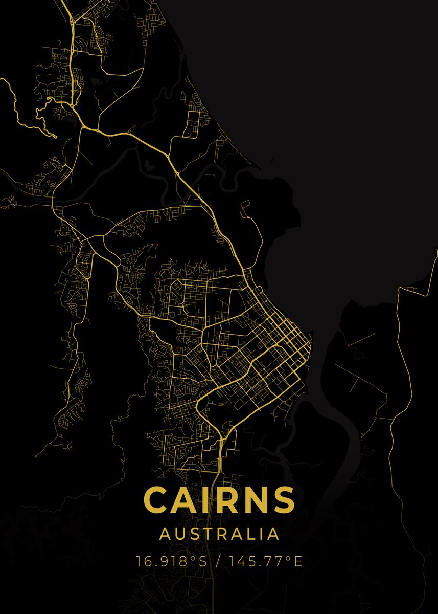 'Cairns Australia' Poster, picture, metal print, paint by Conceptual ...