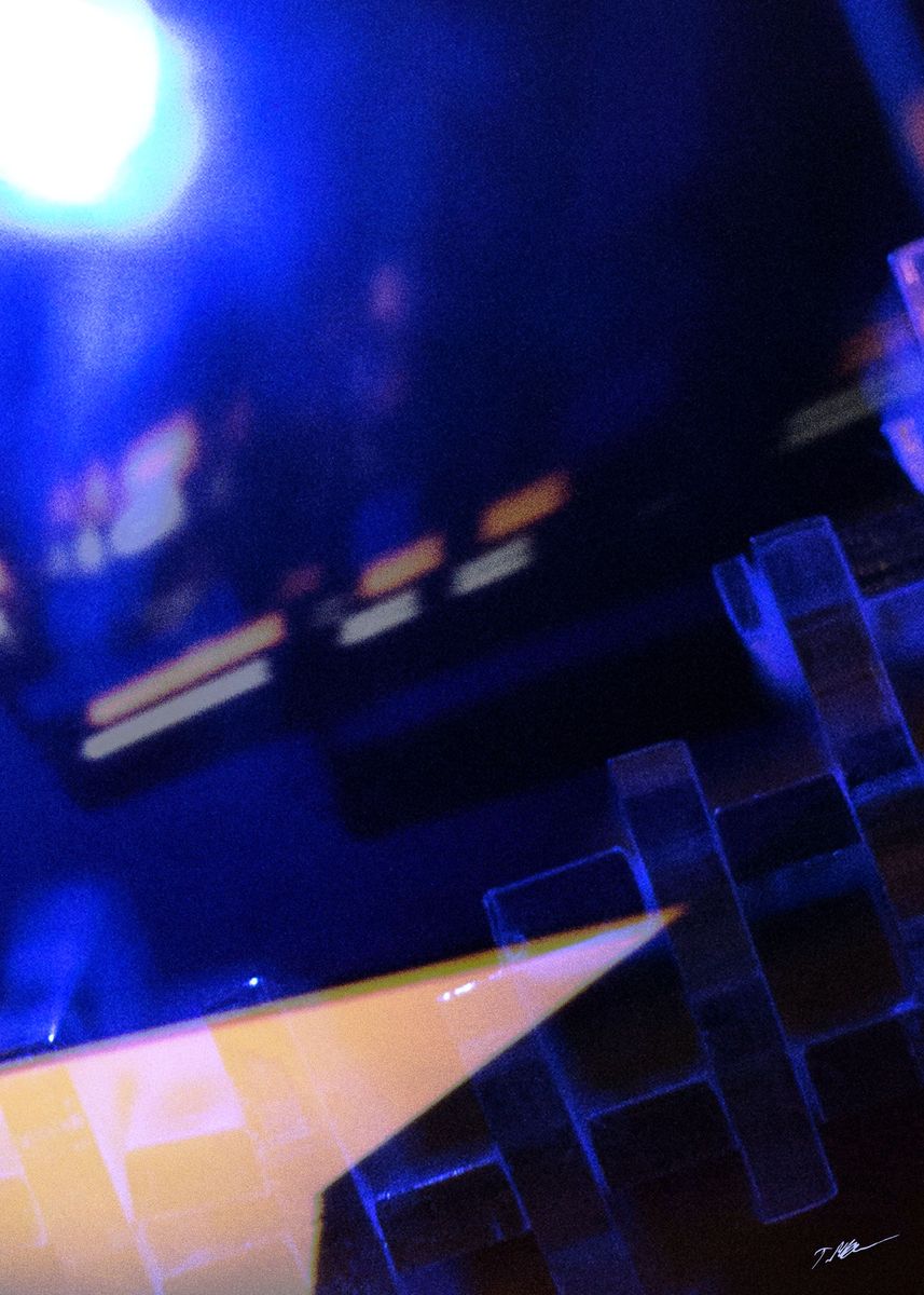 'Ambiguous Abstraction 3' Poster, picture, metal print, paint by Kit ...