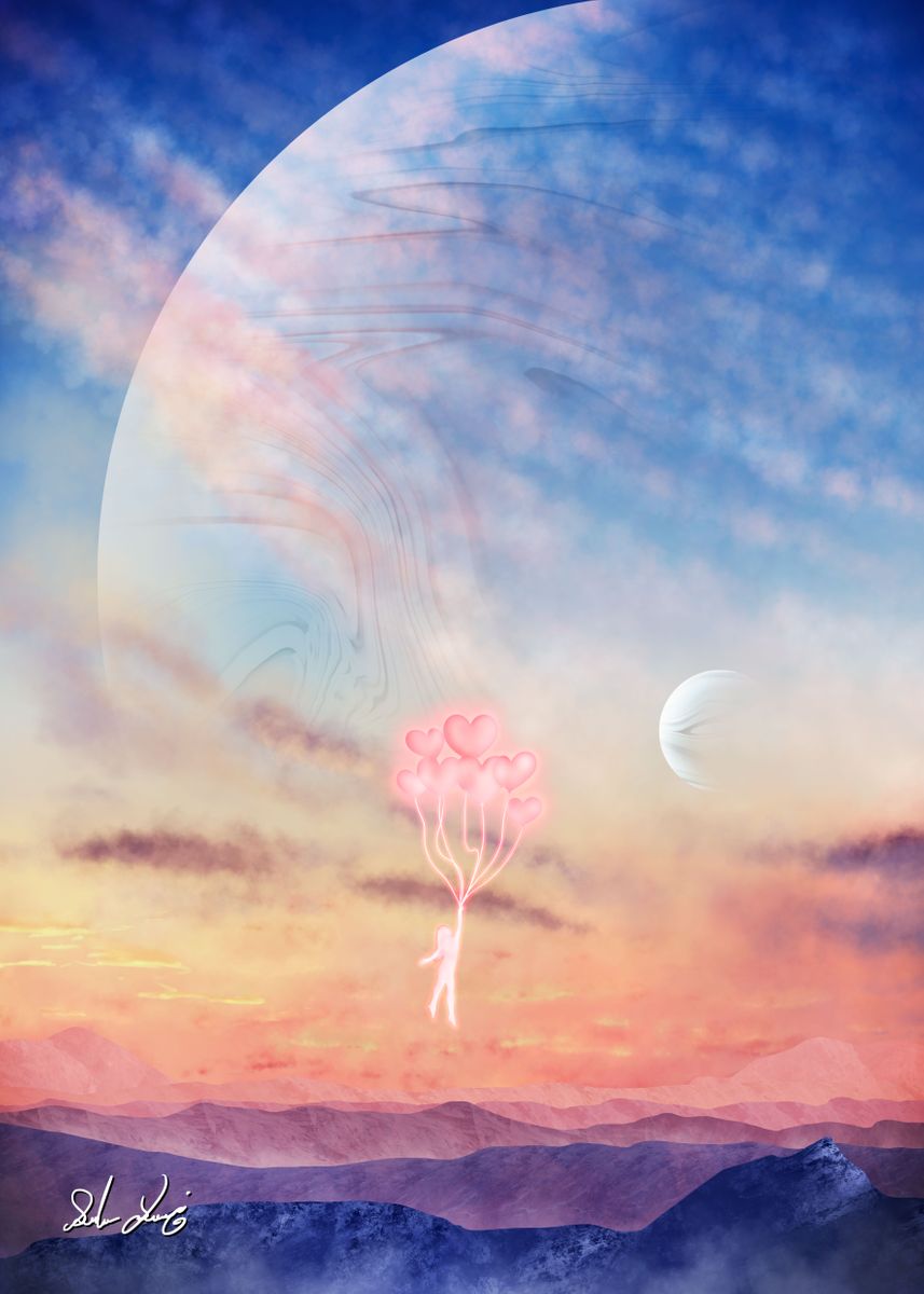 'Dream Big' Poster by SaharsDrawings | Displate