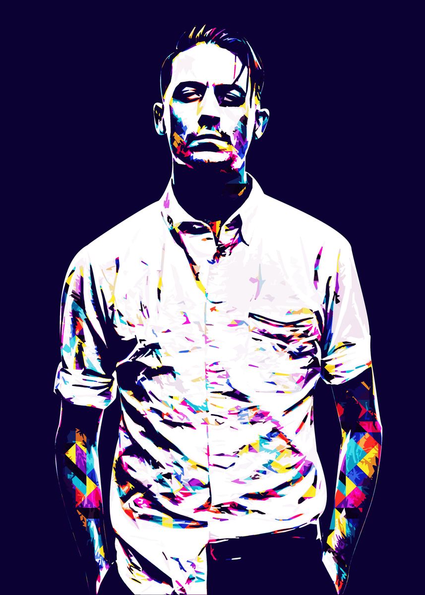 'G Eazy' Poster, picture, metal print, paint by SA KE | Displate