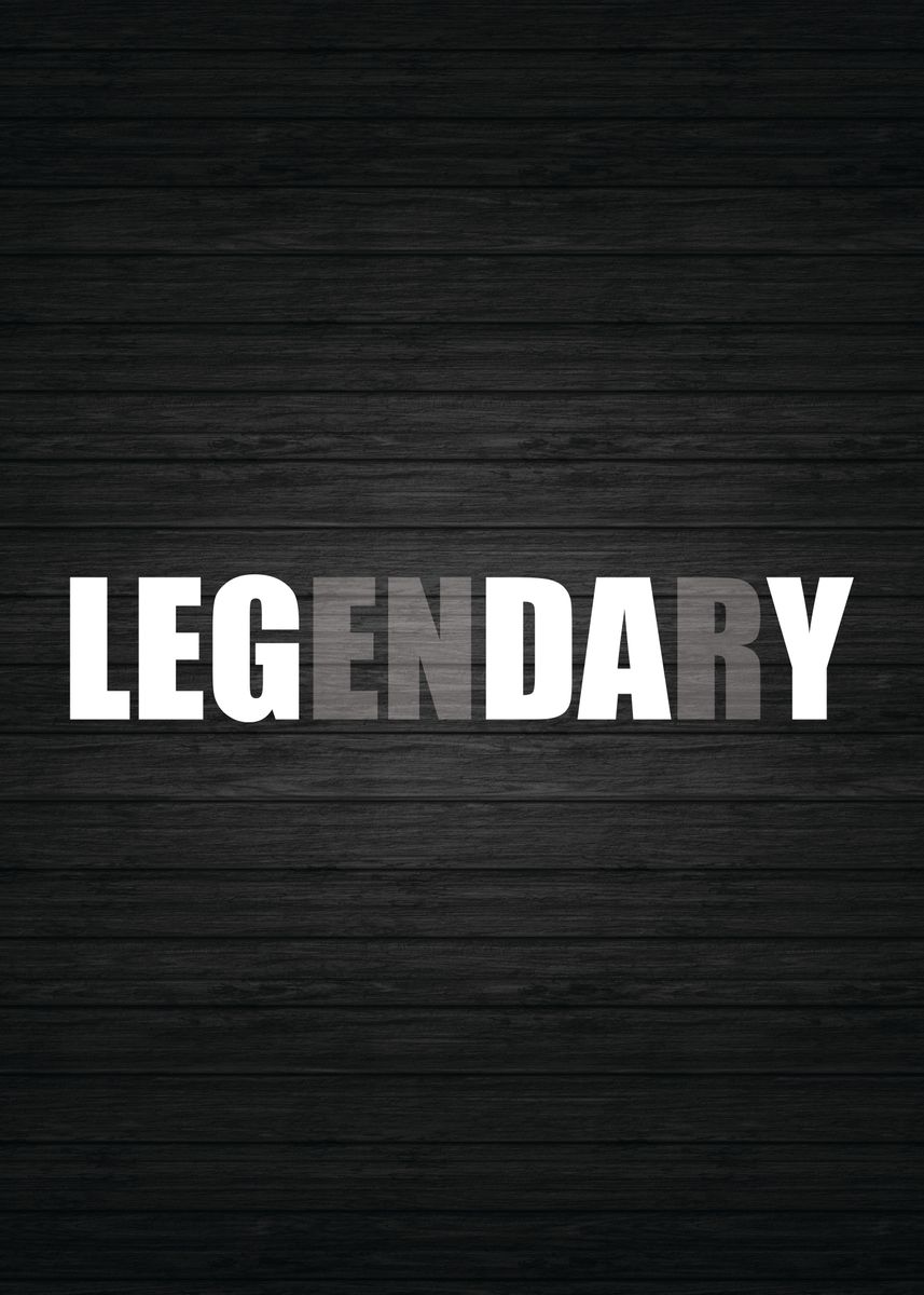 'Legendary Leg Day' Poster, picture, metal print, paint by CHAN | Displate