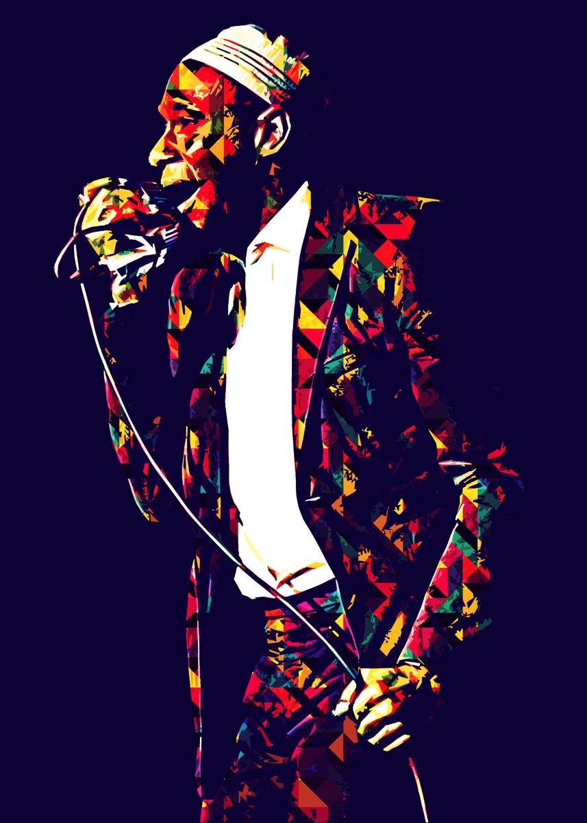 'Mos Def' Poster, picture, metal print, paint by ru ke | Displate