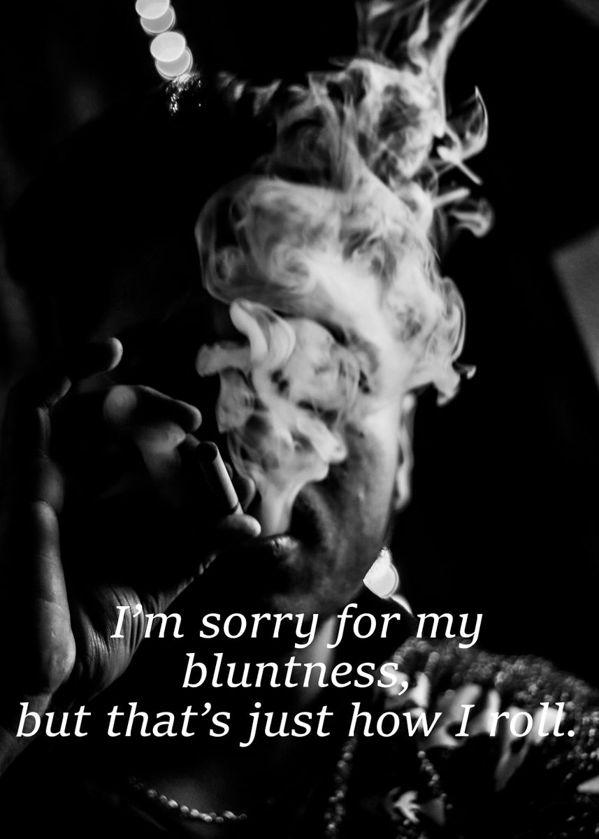 'Bluntness' Poster, picture, metal print, paint by FIREandICE Design ...