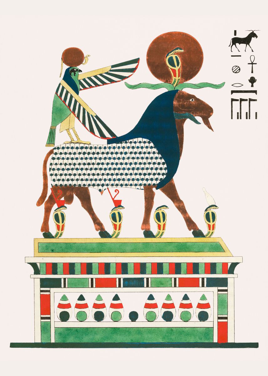 'Amon' Poster, picture, metal print, paint by tony4urban | Displate