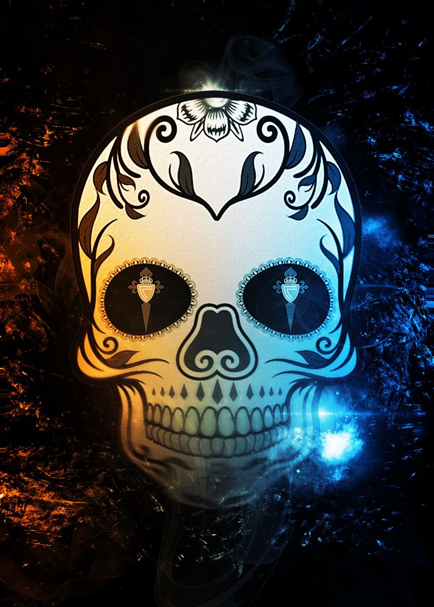 'Celta Vigo' Poster, picture, metal print, paint by tabysra | Displate