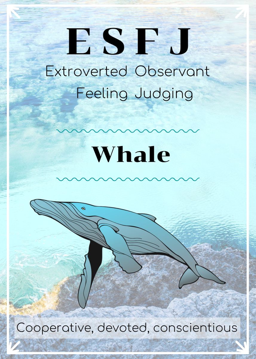 'ESFJ personality' Poster, picture, metal print, paint by CiniArt ...