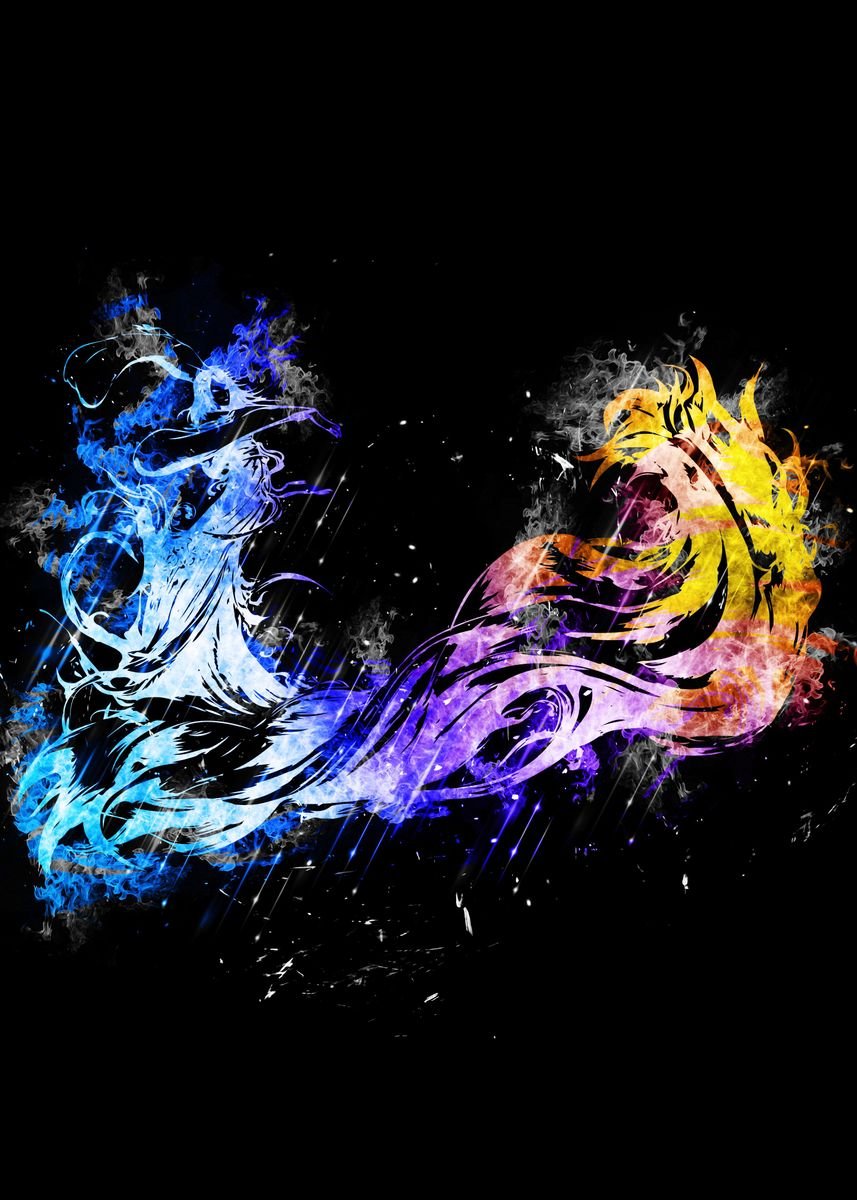 'Colorful Splater' Poster, picture, metal print, paint by Mr Penguin ...