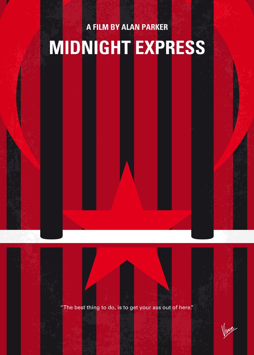 'No1181 My Midnight Express' Poster, picture, metal print, paint by ...