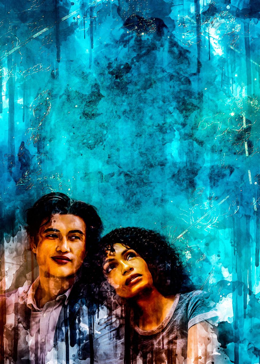 'The Sun Is Also A Star' Poster, picture, metal print, paint by Jeffery ...