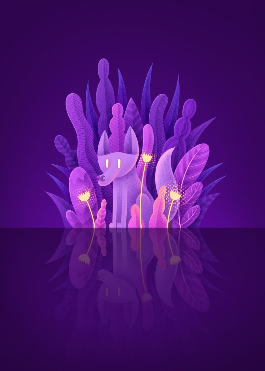 'Magical Forest' Poster by David Sobon | Displate